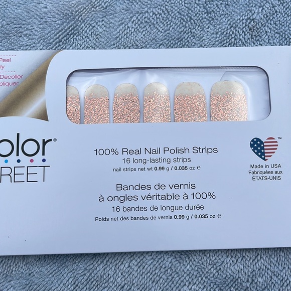 Color Street | Makeup | Color Street Dry Nail Polish Set Coming Up Rose ...